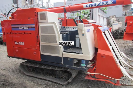 Máy gặt đập liên hợp kubota R1-351 | Okasu - Thương hiệu Nhật Bản, Máy nén khí, máy xới đất, máy ...