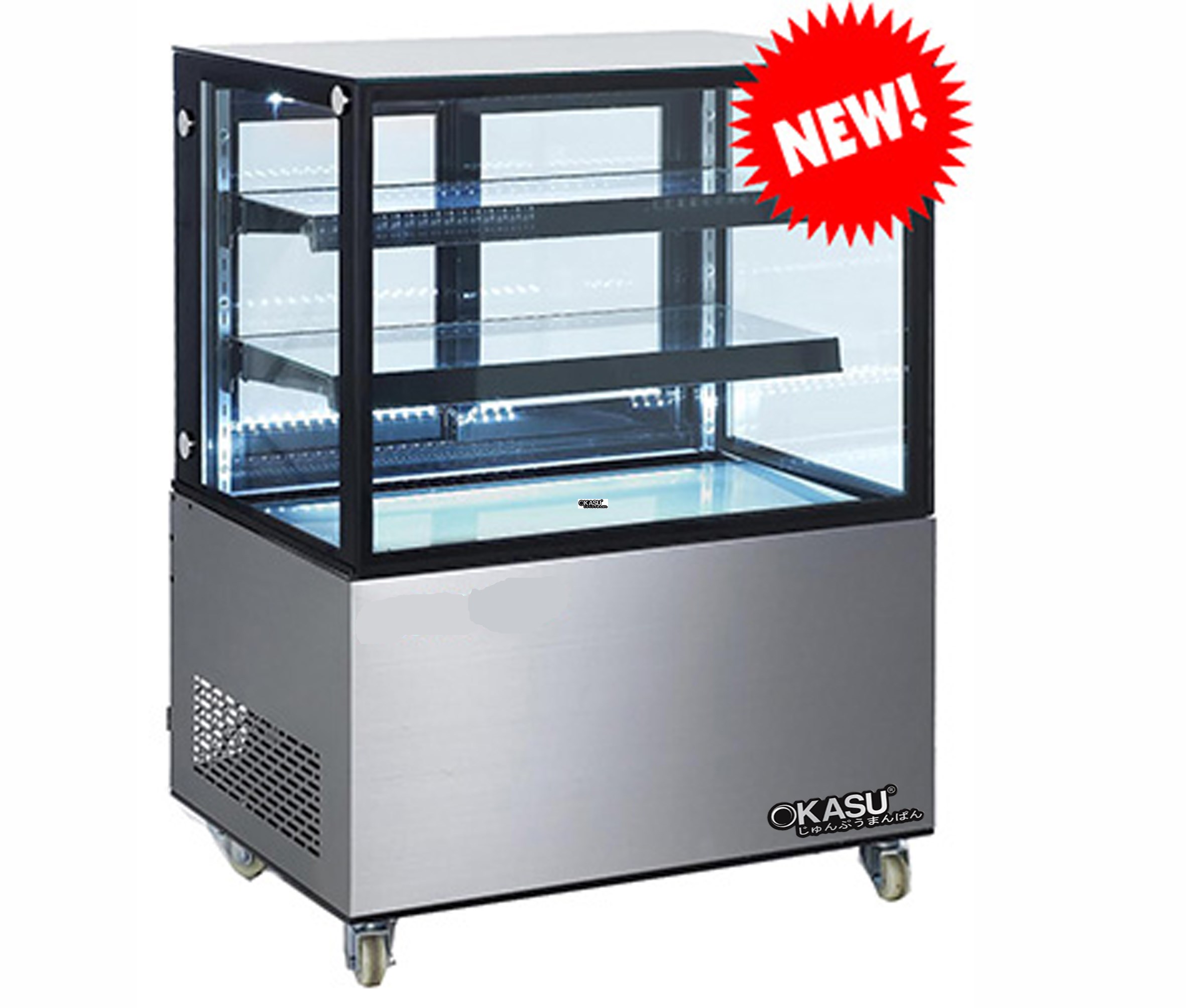 Tủ trưng bày bánh OKASU OKA-630V | Okasu - Thương hiệu Nhật Bản, Máy ...
