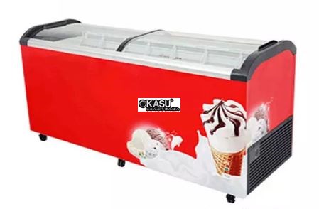 Tủ đông kính trượt trưng bày OKASU SDQ300 | Okasu - Thương hiệu Nhật ...