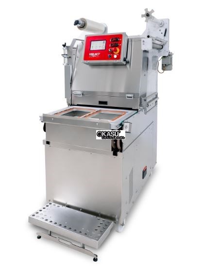 Máy dán khay bán tự động trong MAP và Skin-Pack Valko TVG XL | Okasu ...