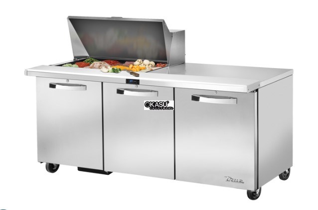 Bàn Sandwich/Salad cửa đặc Mega-Top TRUE TSSU-72-15M-B-HC~SPEC3 | Okasu ...