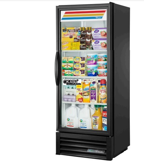 Tủ lạnh cửa xoay 1 cánh kính TRUE GDM-12-HC~TSL01 | Okasu - Thương hiệu ...
